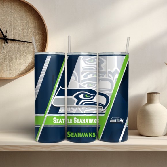 Dining | New 2 Pack Seattle Seahawks 2 Oz Skinny Tumblers | Poshmark